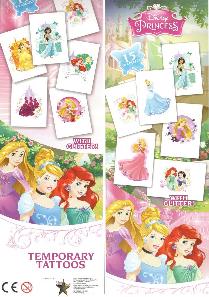 Tattoos Disney Princess - Star Elements
